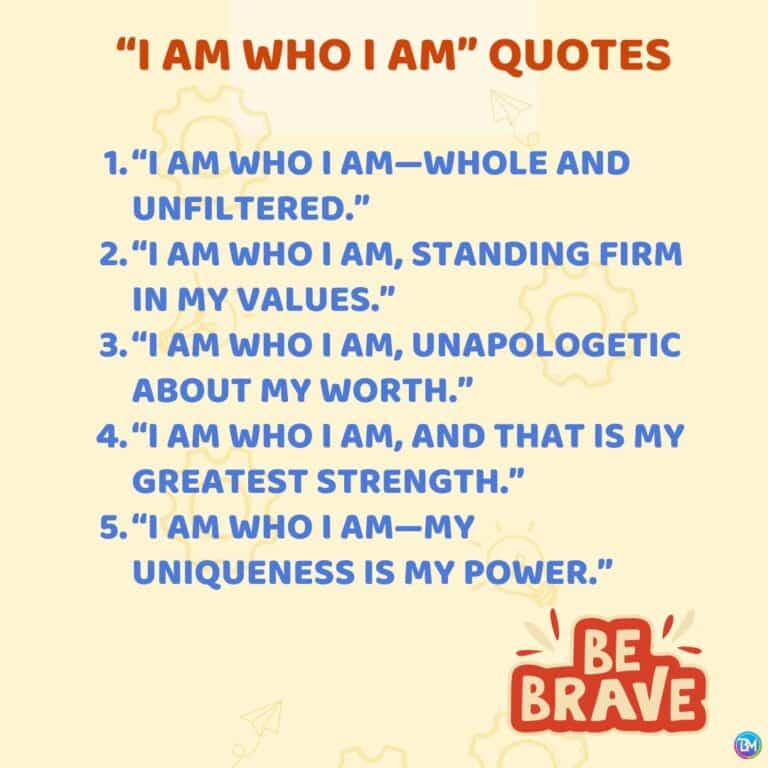35+ I Am Quotes and Sayings to Embrace Your Identity