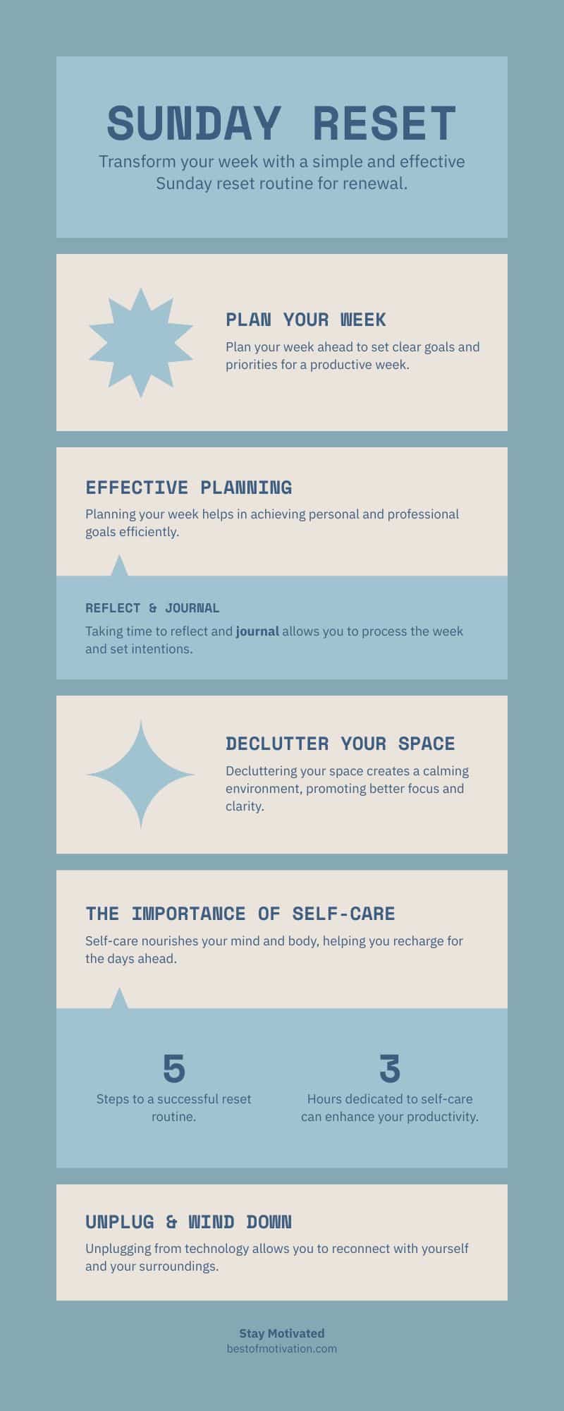 5 Sunday Reset Routine Ideas for Life Balance & Well-Being